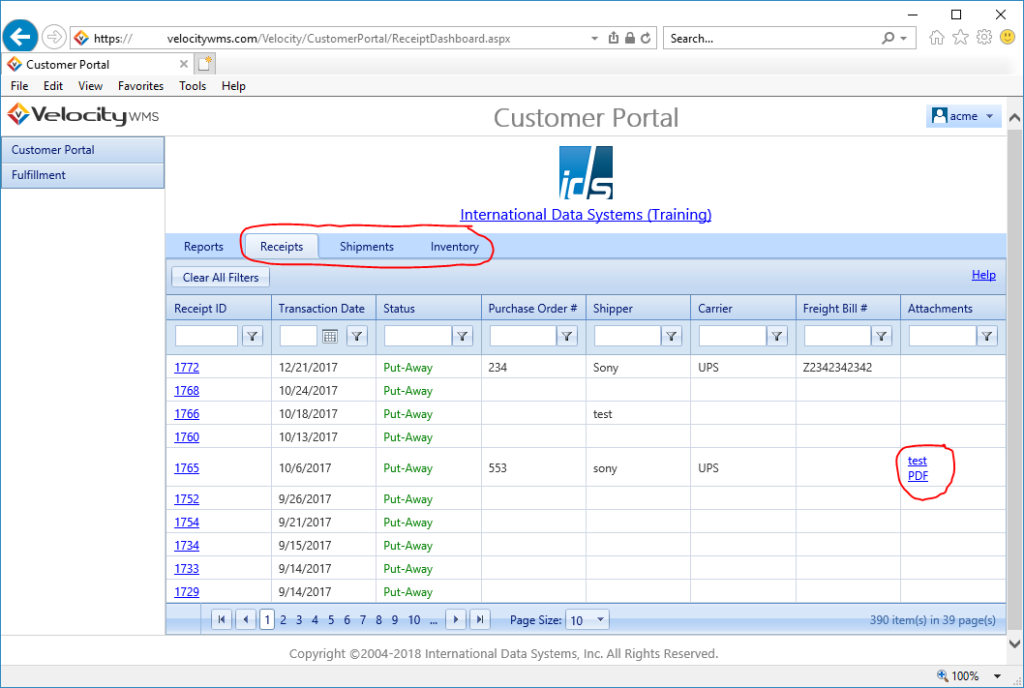 2018 Q1 Quarterly Update Released | Velocity WMS
